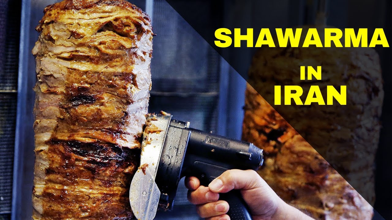 Shawarma, arabic food in Iran | Persian 101 - YouTube