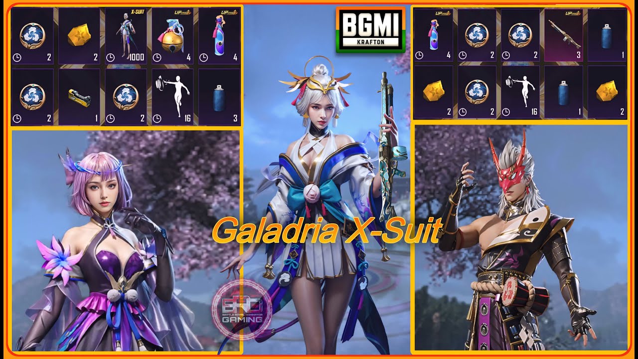 New Galadria X-Suit Opening | BGMI | BRD Gaming - YouTube