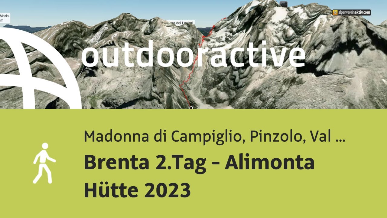 Wanderung in Madonna di Campiglio, Pinzolo, Val Rendena: Brenta 2.Tag ...