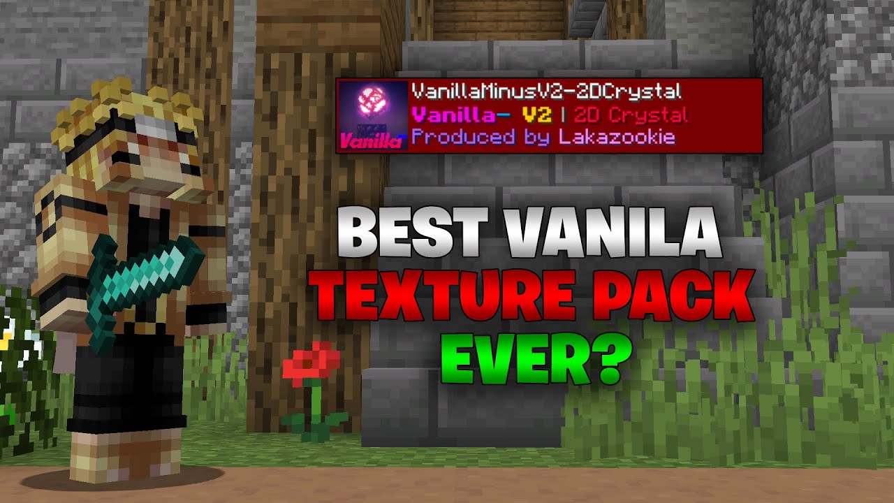 The Best Vanilla Minecraft Texture Pack Ever!!! - YouTube