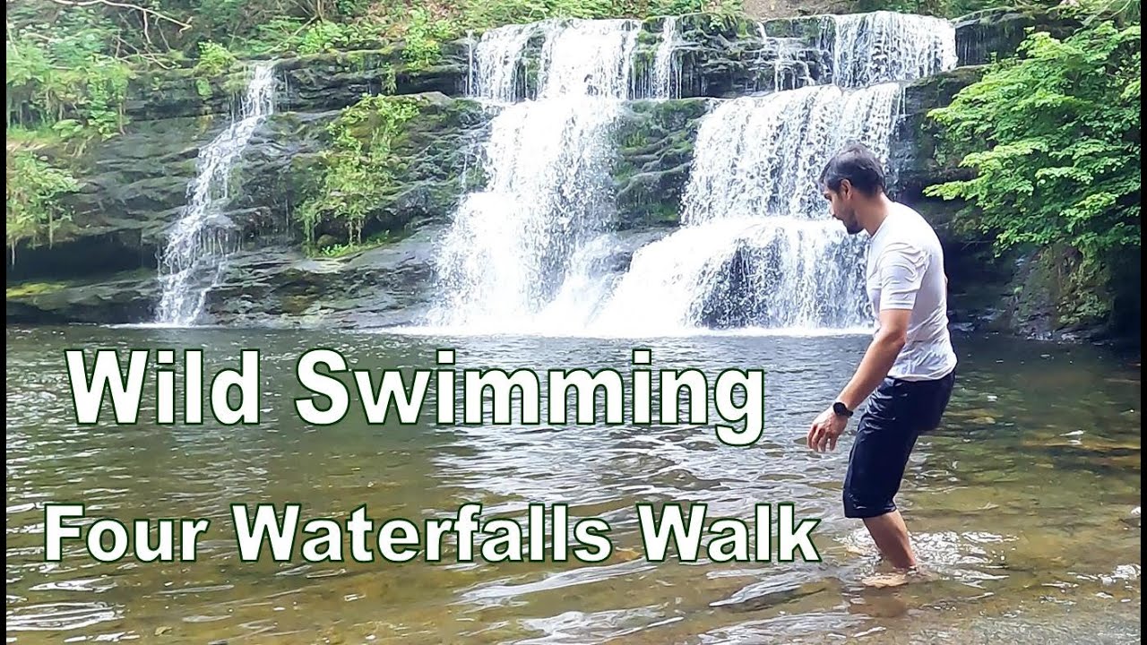Wild Swimming - Four Waterfalls Walk - YouTube