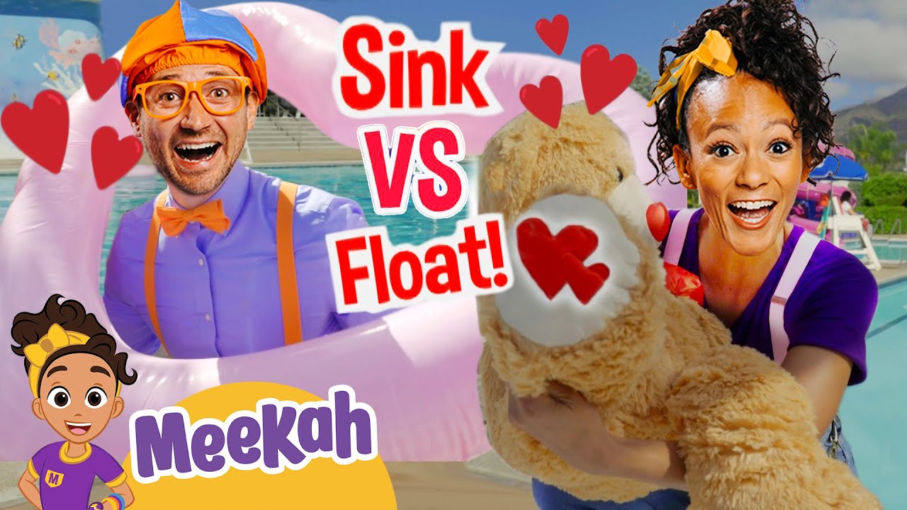 Sink VS Float (Valentines Day) | Educational Videos for Kids | Blippi ...