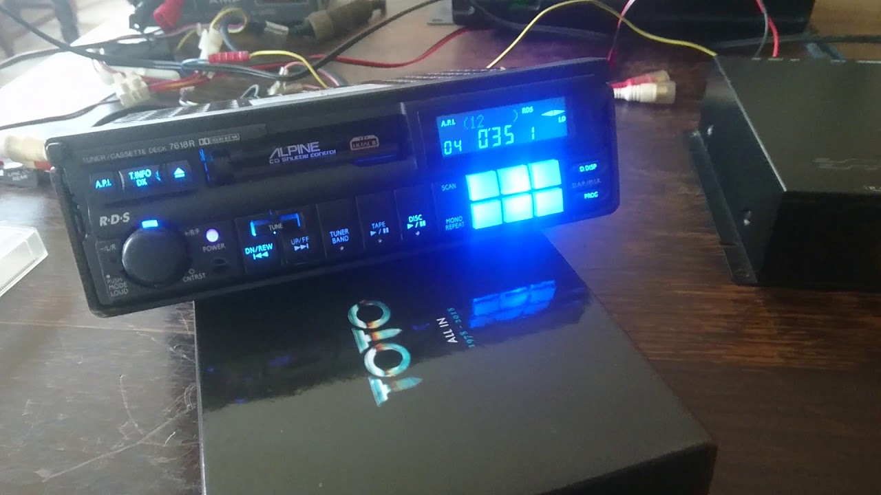 Alpine 7618r High-end Car Stereo - YouTube