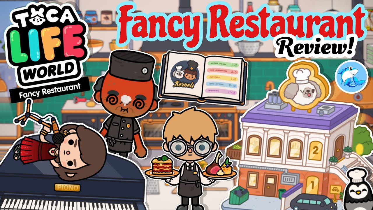 Toca Life World | Fancy Restaurant Location Review!! 🤩(OUT NOW) - YouTube