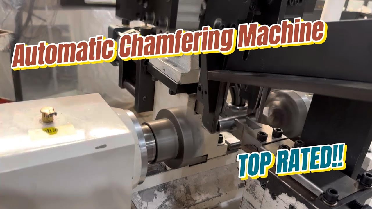 Automatic chamfering machine, Top Rated!! - YouTube