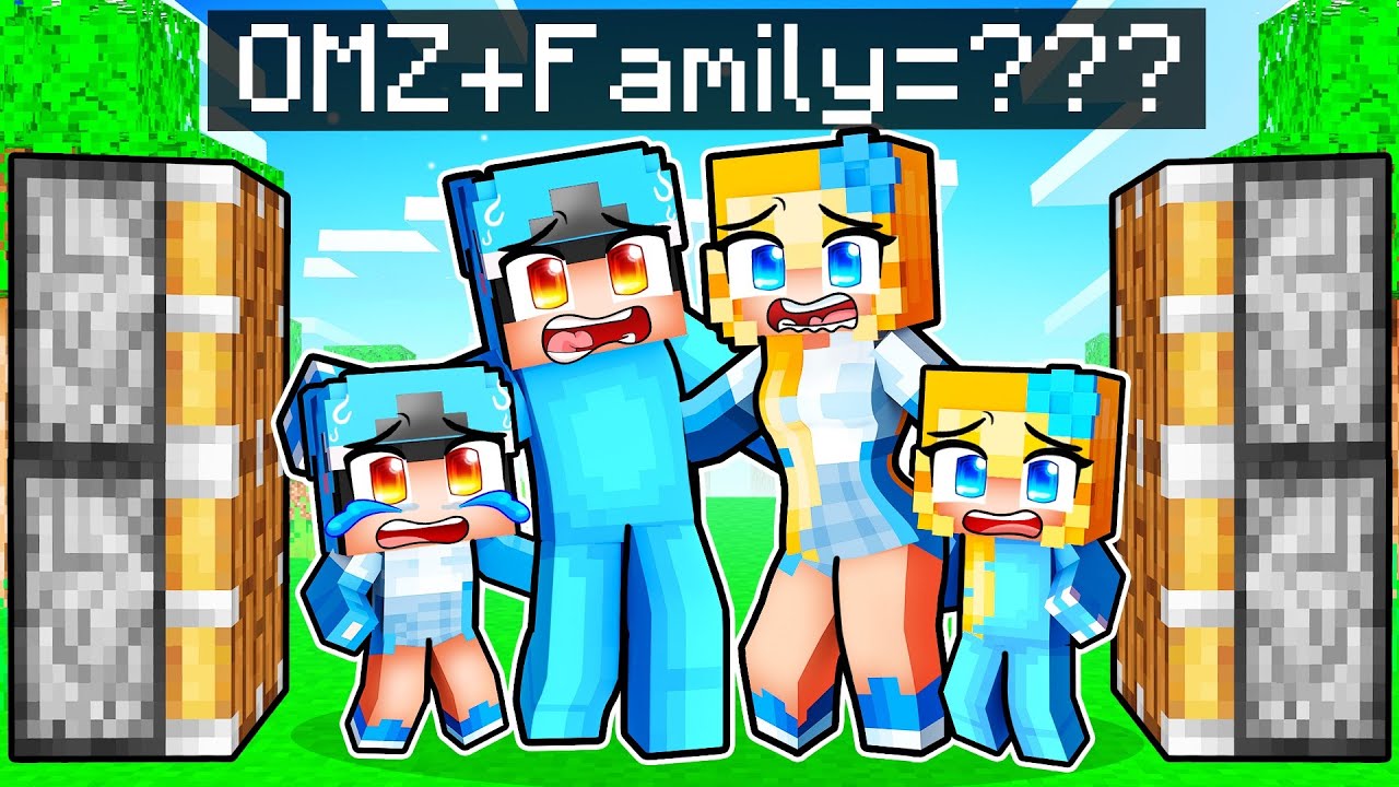 Omz + Family = ??? In Minecraft! - YouTube