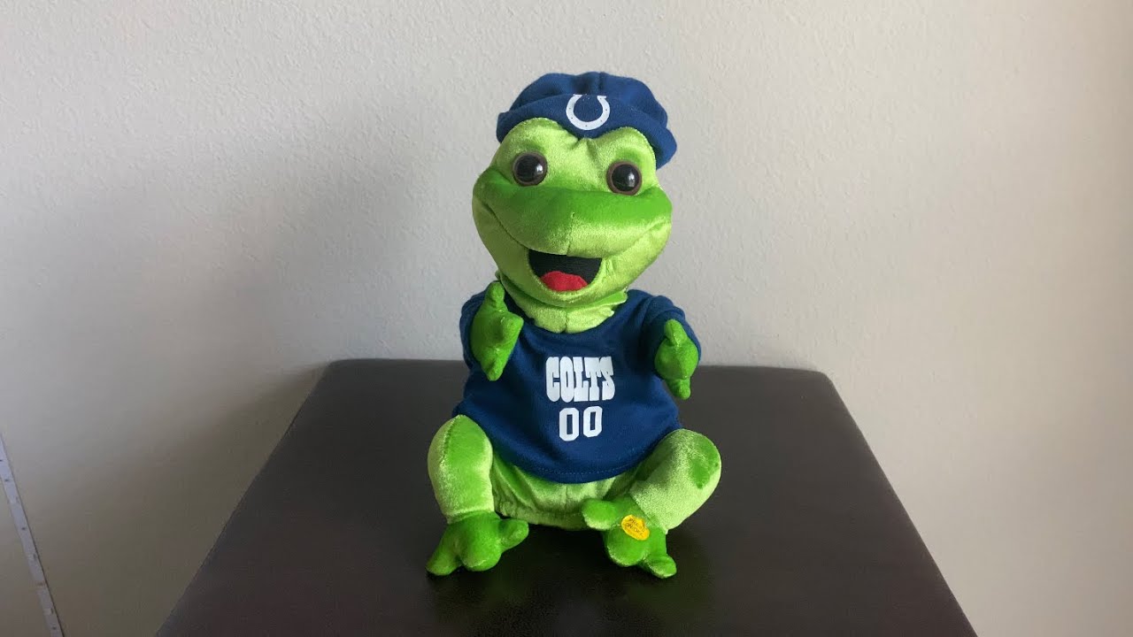 Gemmy - Frogz - NFL - “I Like To Move It” (Indianapolis Colts) - YouTube