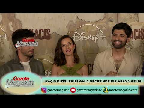 DISNEY'İN İLK TÜRKİYE GALASI YAPILDI! KAÇIŞ DİZİSİ OYUNCULARI GALADA BİR ARAYA GELDİ!