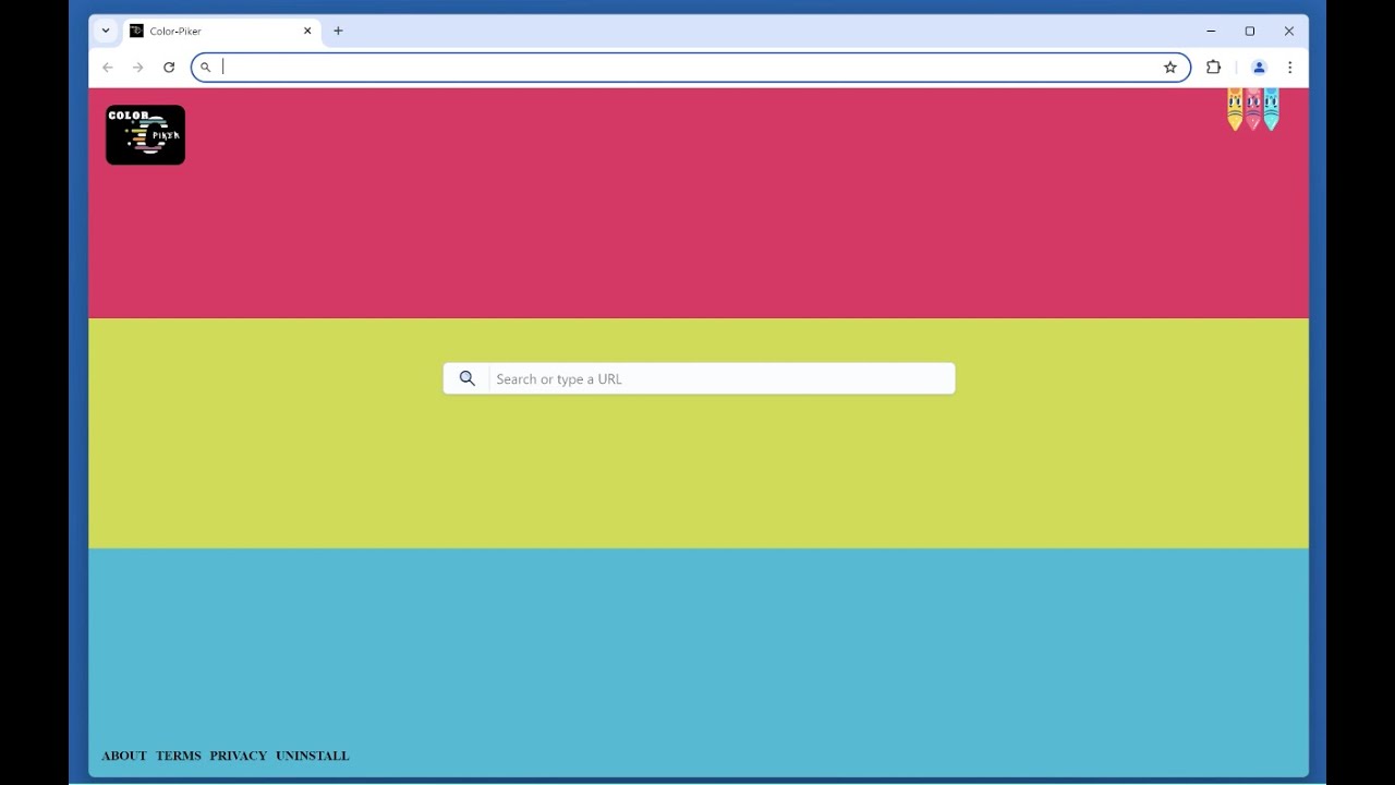 Color-picker-tab.com (color-picker-tab) redirect - how to remove? - YouTube