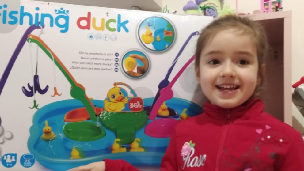 Giochiamo con le paperelle/ Fishing Duck Toys/ ( દ ) - YouTube