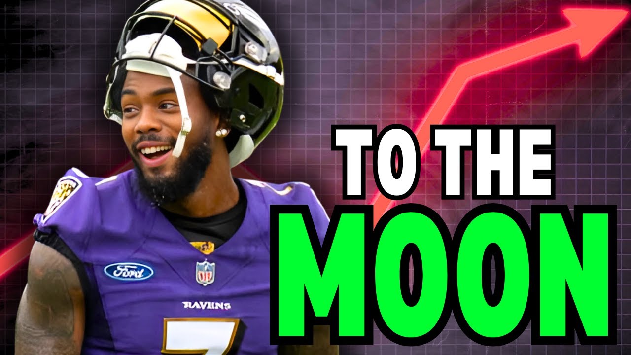 The BUYS And SELLS From Week 7 (MNF) Fantasy Football - Rashod Bateman ...