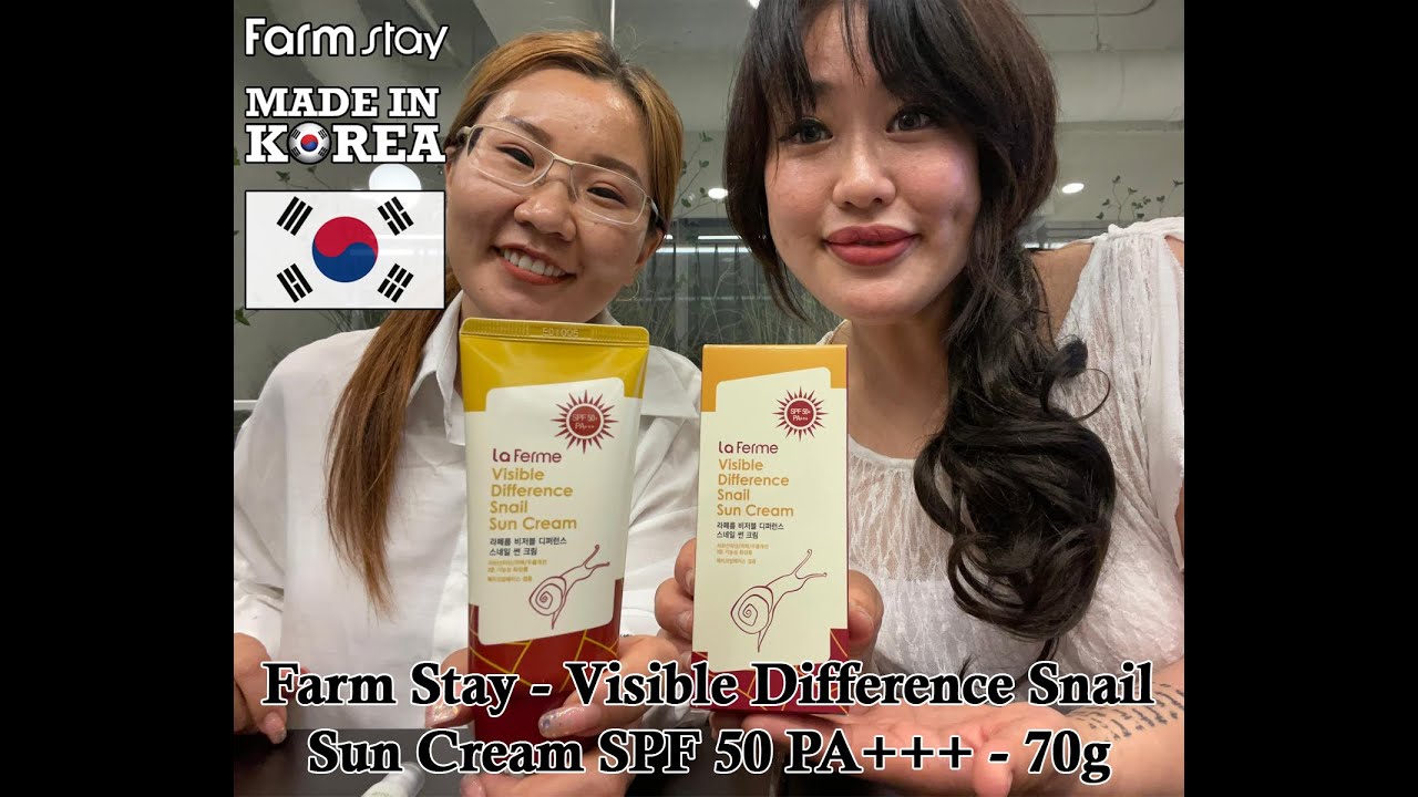 Farmstay Sunscreen - YouTube