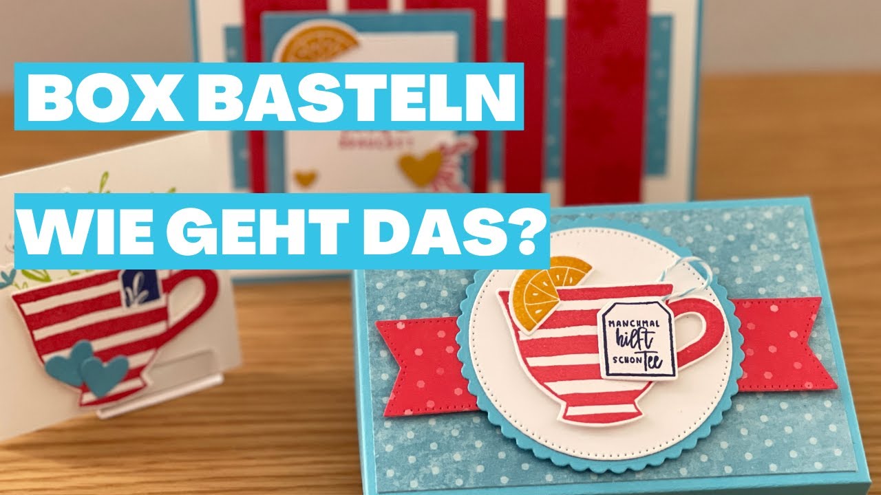 🔴Box basteln-wie geht das? Mit gratis Anleitung zum download - YouTube