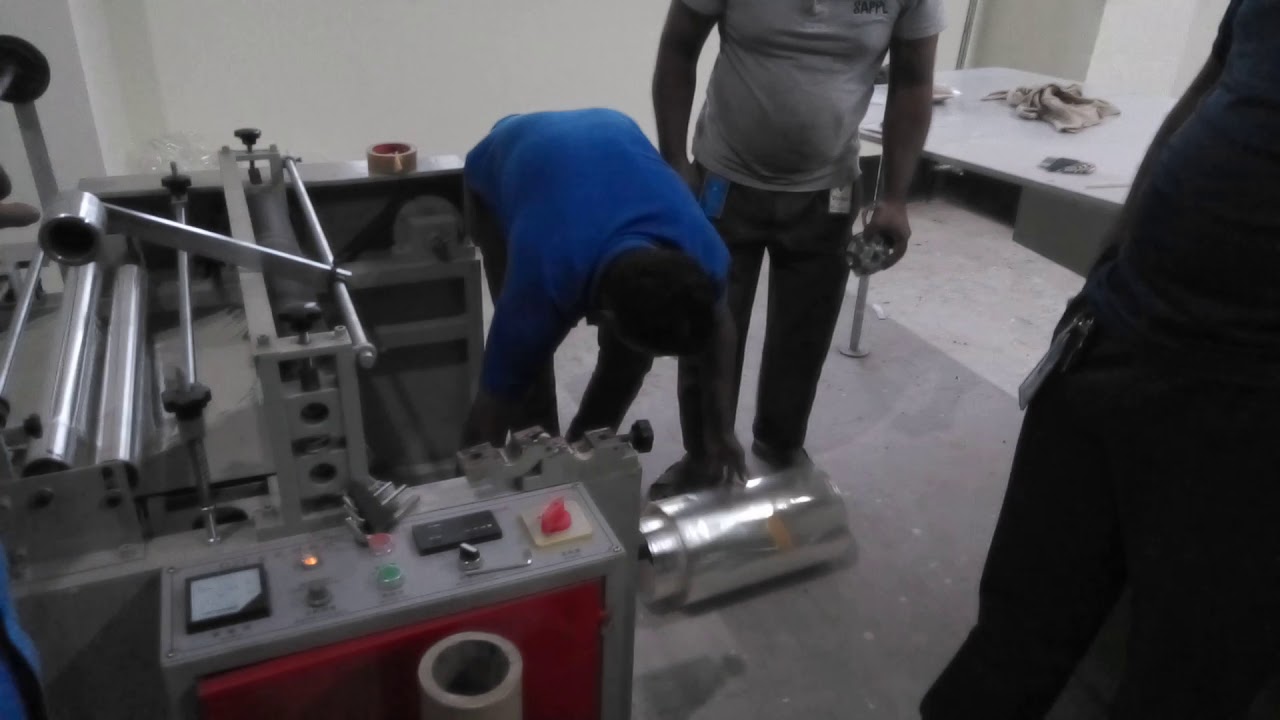 Triangular Folding Device (Folding Machine) - YouTube