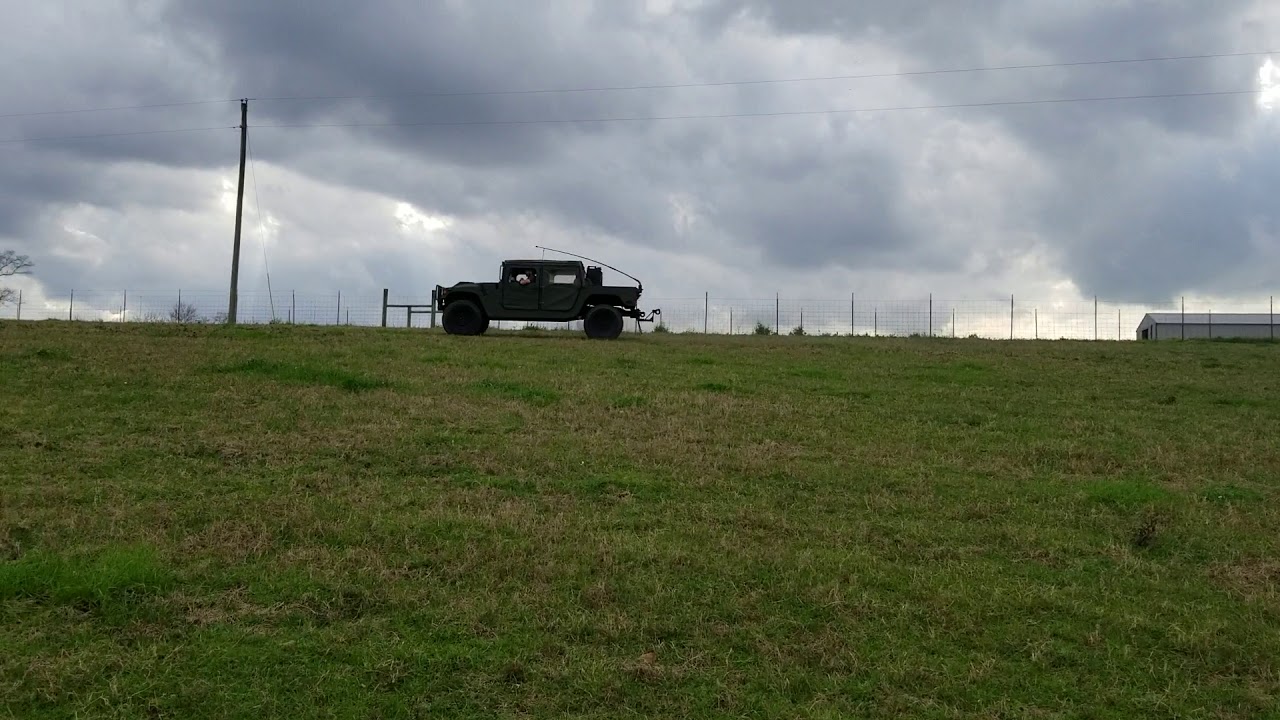 HMMWV Drive by - YouTube