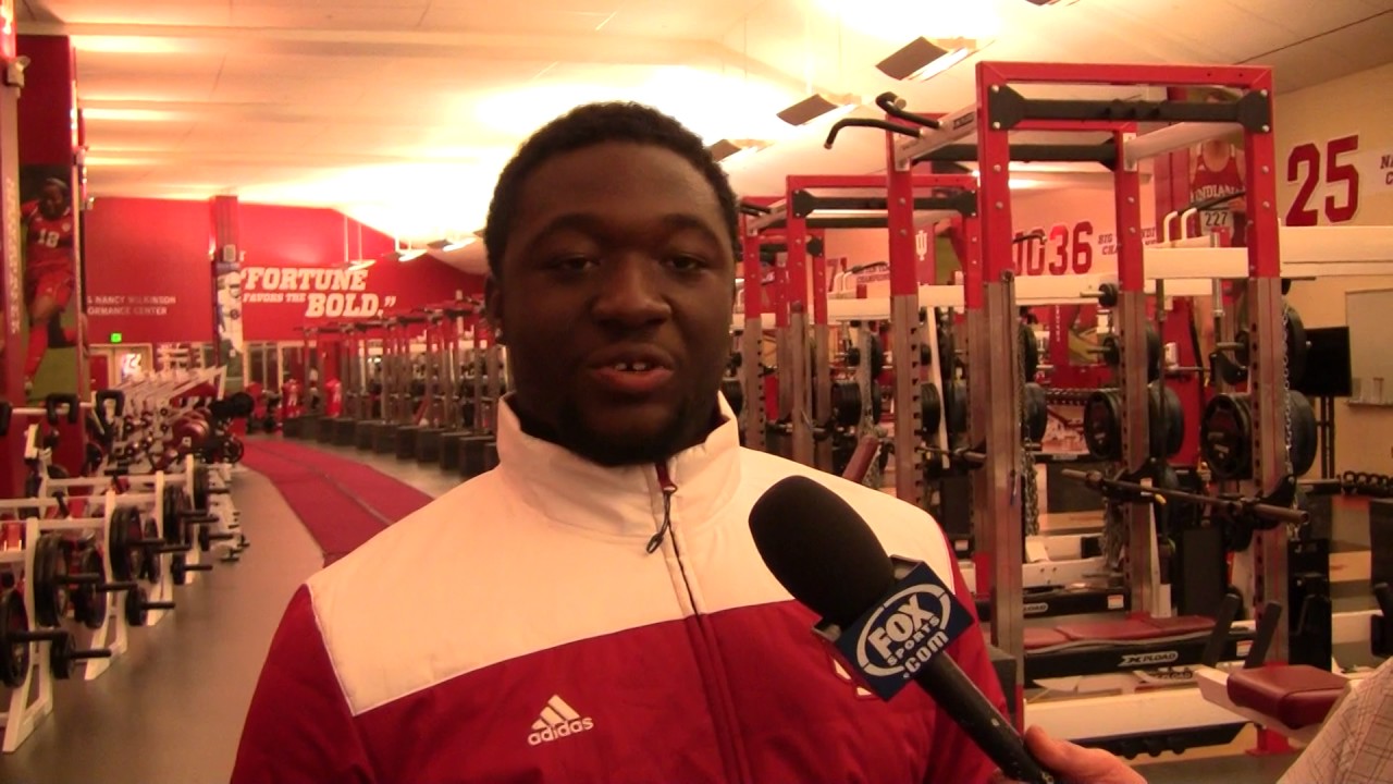 RB Tyler Natee talks IU's win over Maryland - YouTube
