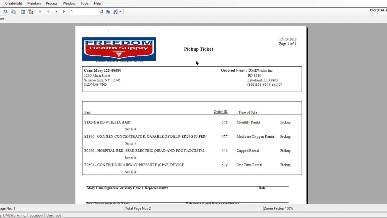 DMEWorks Pickup ALL - YouTube