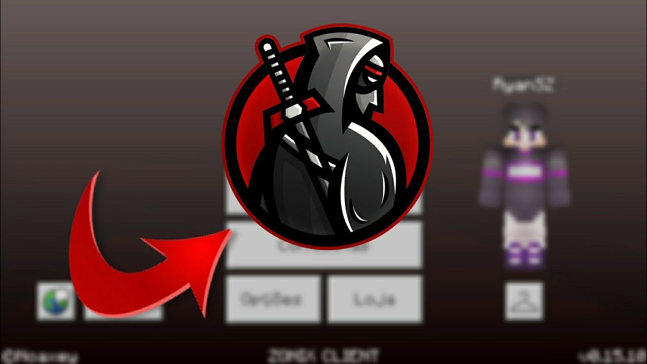 TEXTURA DO ZONIX CLIENT ~ MCPE 0.15.10 APK MODIFICADO COM TEXTURA PVP ...