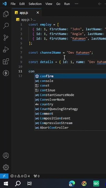 A powerful JavaScript debugging technique | dev rahaman - YouTube