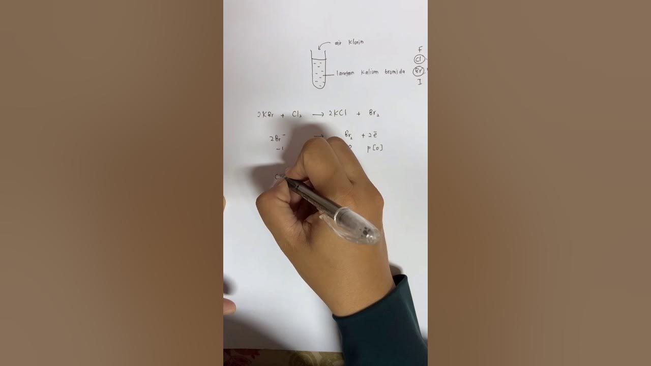 Tindakbalas Penyesaran Halogen Daripada Larutan Halidanya (Part 8 ...