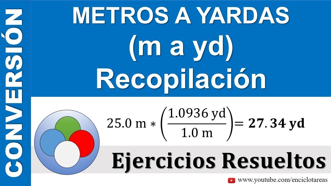 Metros A Yardas m A Yd RECOPILACI N YouTube