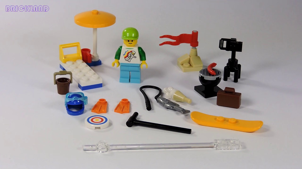 Обзор LEGO 5004932 Чемодан для путешествий / Travel Building Suitcase ...
