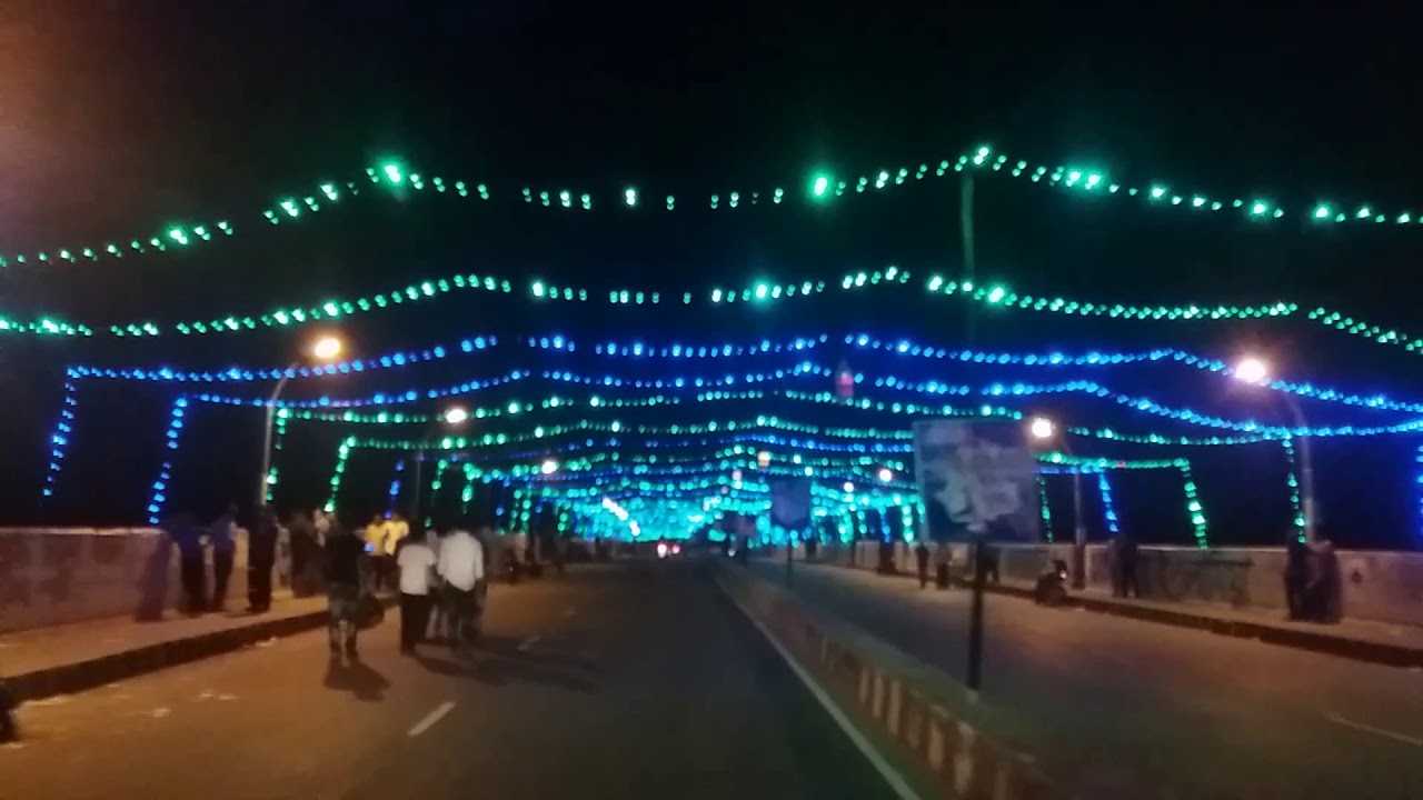 রাতের সিলেট শহর||Night View Of Sylhet KazirBazar Bridge - YouTube