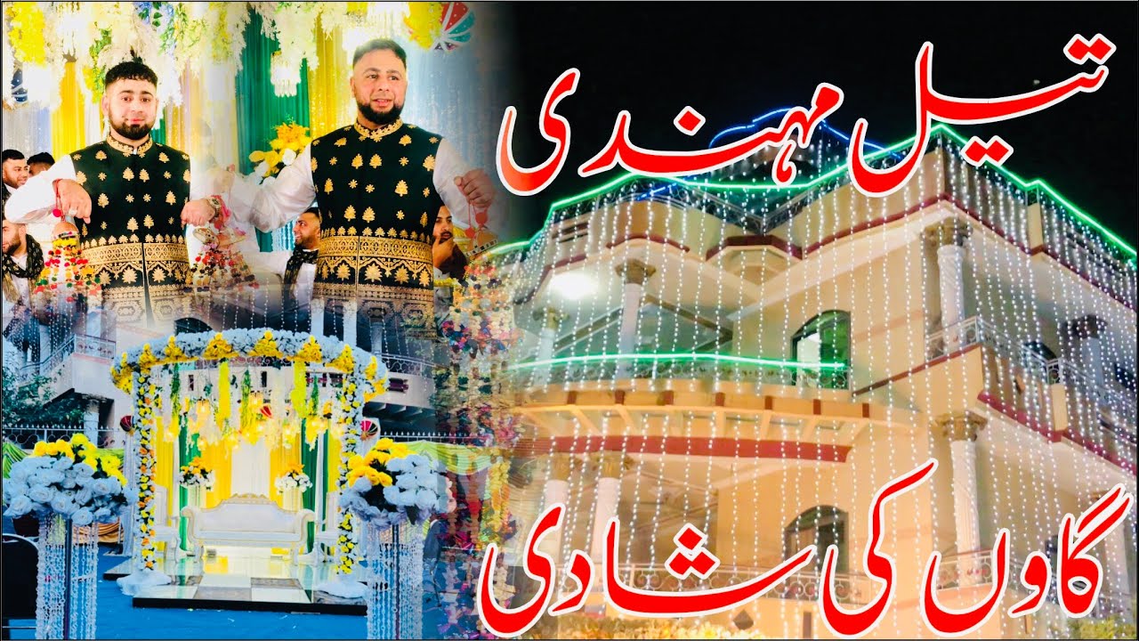 Mehndi Program ln Desi Style ||Best Mehndi & Sangeet / Ceromancy @al ...