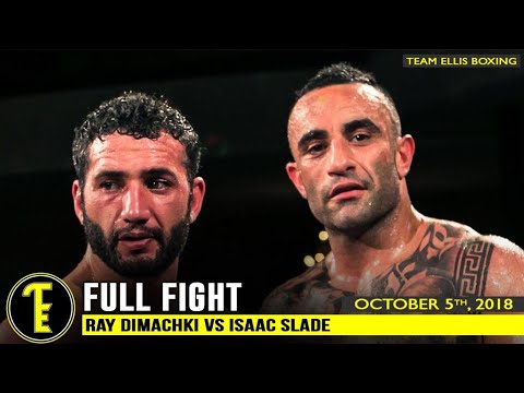 TORN SHOULDER BUT RAZOR RAY BOXES ON! RAY DIMACHKI VS ISAAC SLADE ...