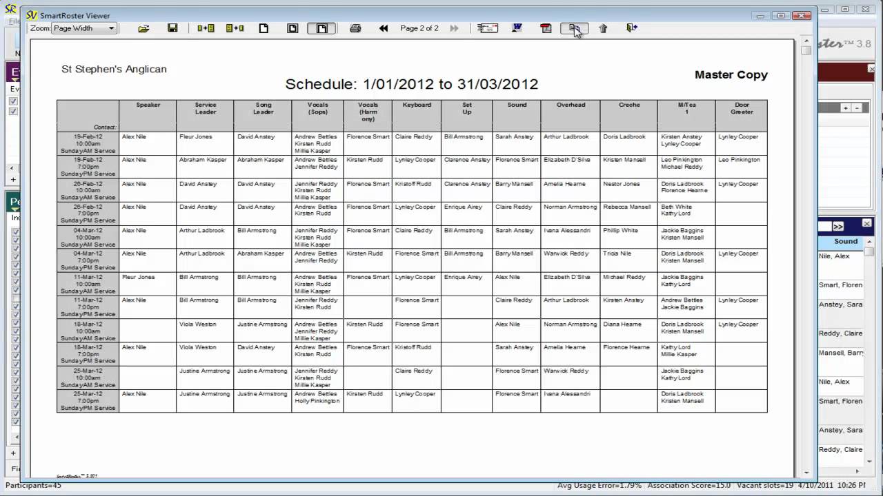 10 Smartroster tutorial: Reports - YouTube