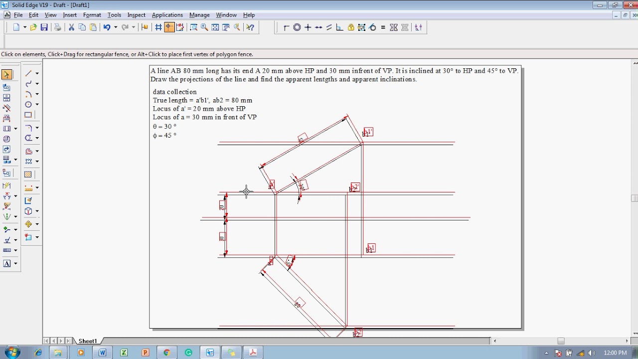 Example 01 on Straight Lines - YouTube