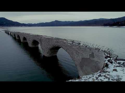 タウシュベツ川橋梁 1カット映像集 2020年11月25日 The Phantom Bridge in Hokkaido, Japan ...