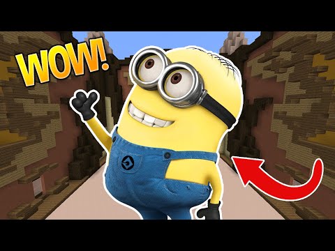 ONLY MINIONS CHALLENGE (Minecraft Build Battle) - YouTube