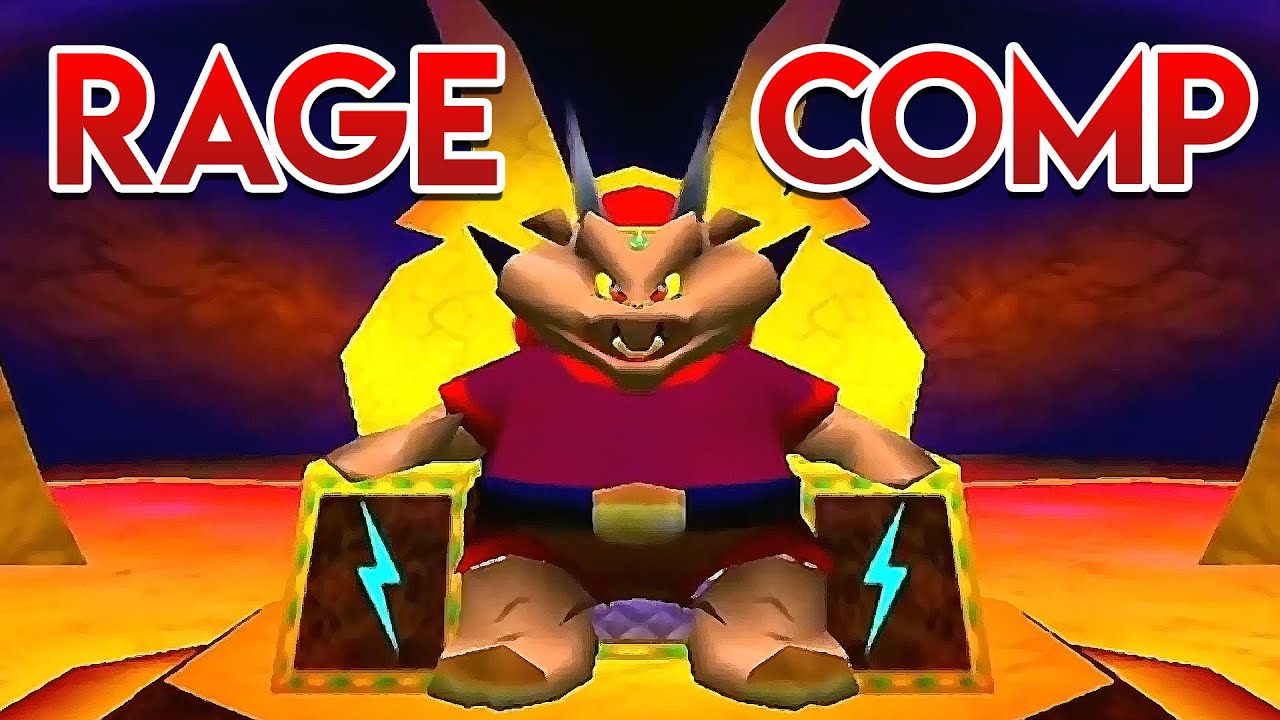 Tiny Monkey VS Gargantuan Pig! • Diddy Kong Racing RAGE - YouTube