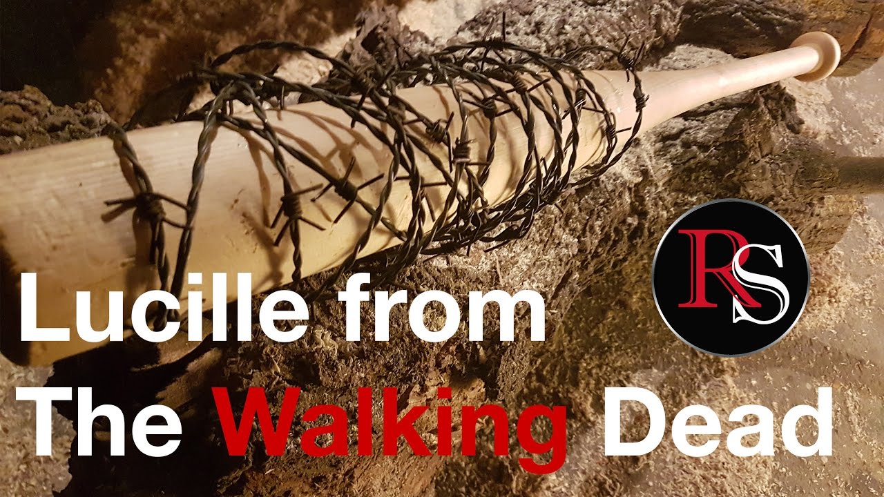 DIY - Making A Real Negan's Lucille from The Walking Dead - YouTube