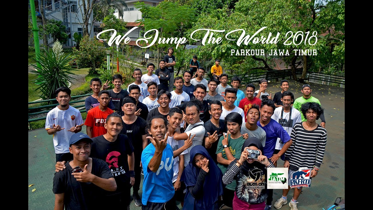 We Jump The World 2018 - Parkour Jawa Timur - YouTube