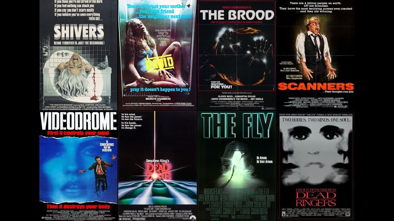 David Cronenberg Horror Movie Trailers - YouTube