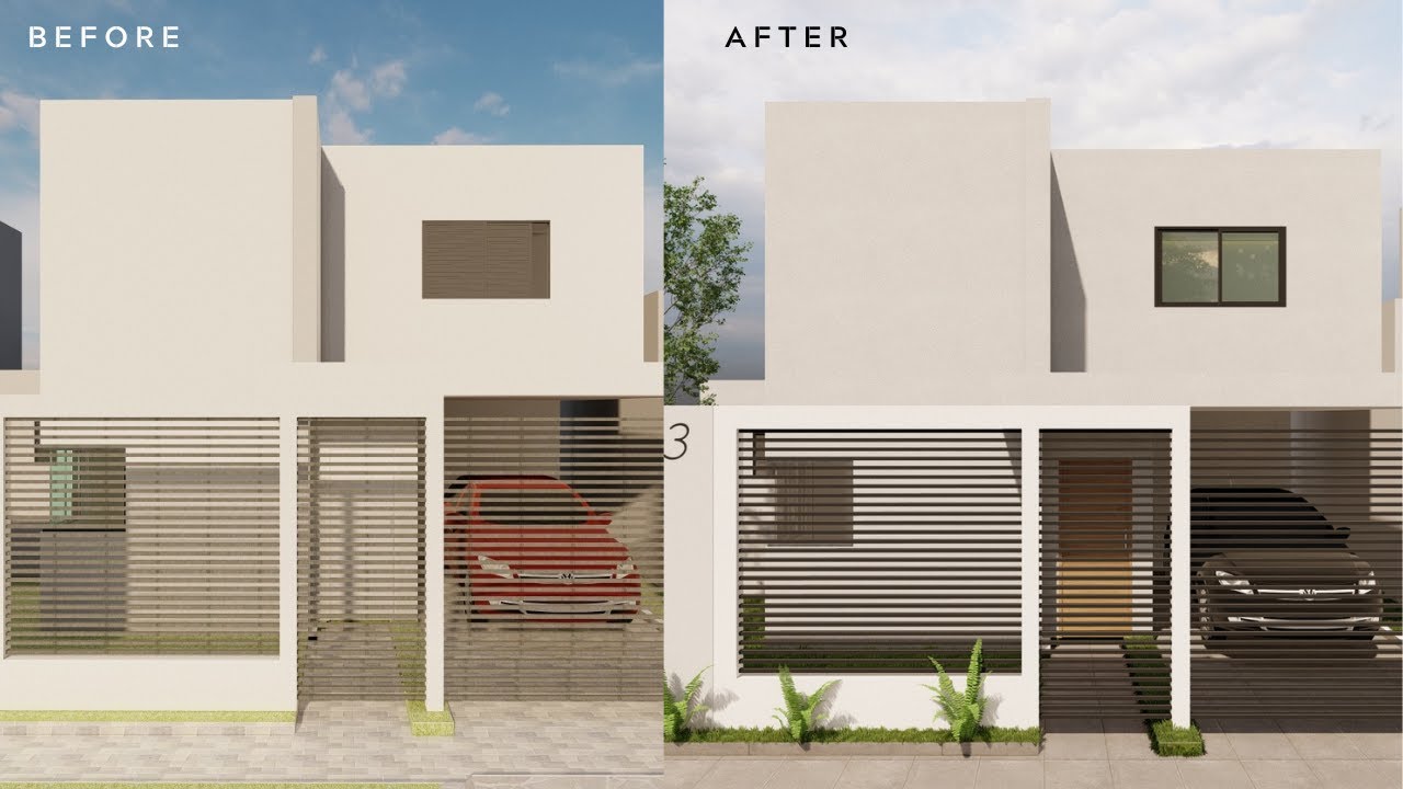 LUMION 12 BEST FEATURES | Step by Step Rendering Tutorial - WHITE HOUSE ...