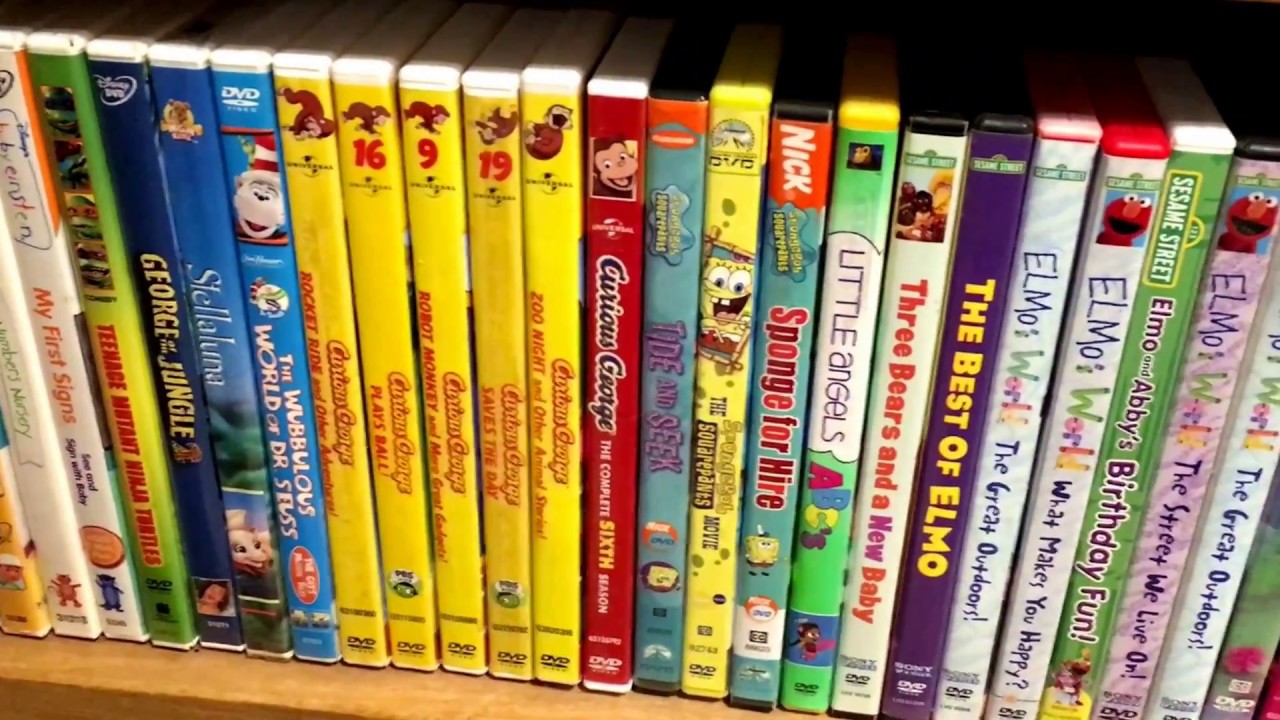 Kids DVD Movie Collection 12/24/17 - Dora The Explorer Elmo Max & Ruby ...