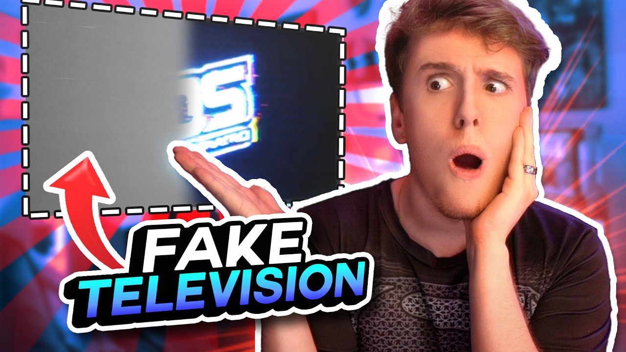 How to create a FAKE TV on your OBS for your Livestreams - YouTube