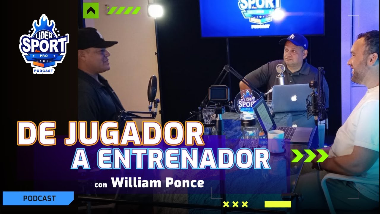 DE JUGADOR A ENTRENADO CON WILLIAM PONCE - YouTube
