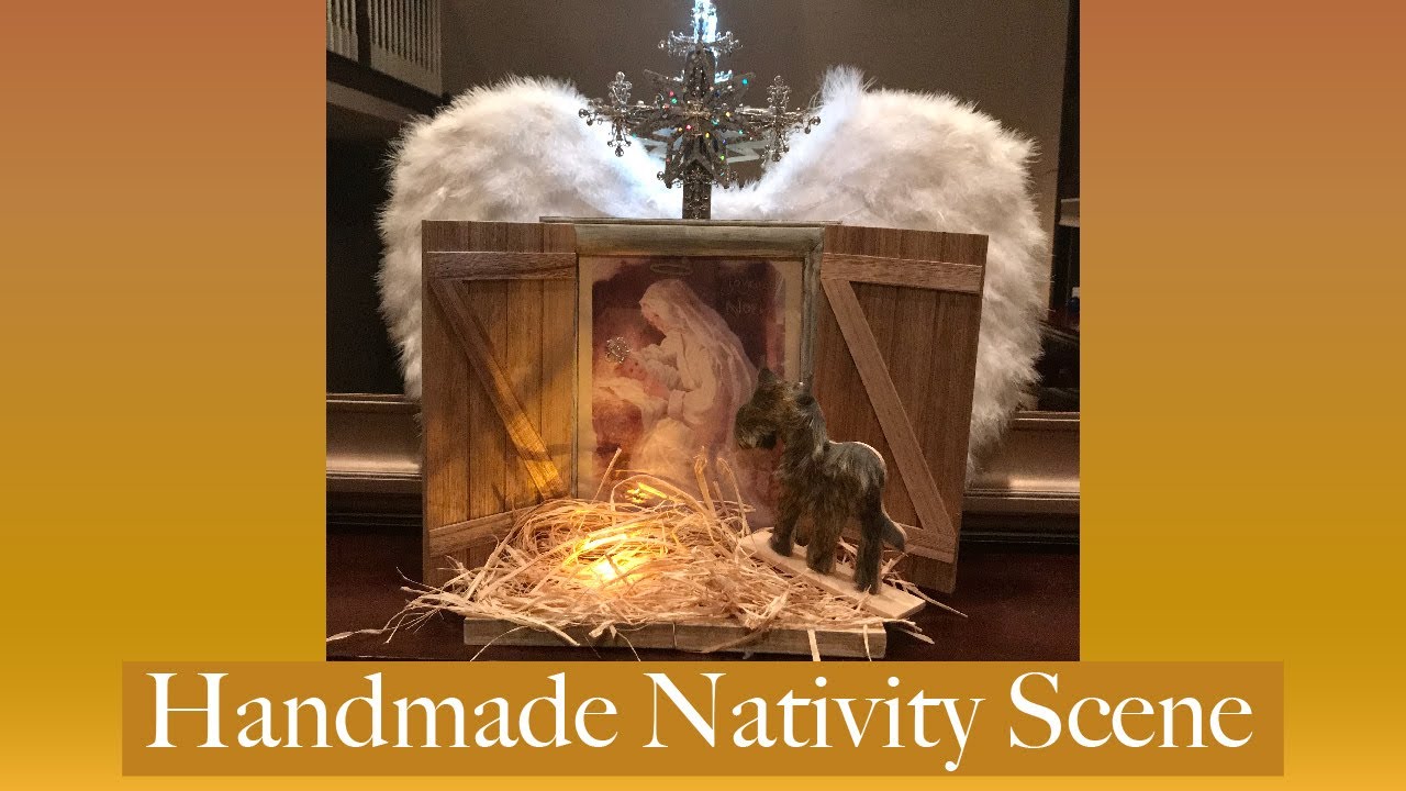 Dazzling Nativity | DIY Nativity Project - YouTube