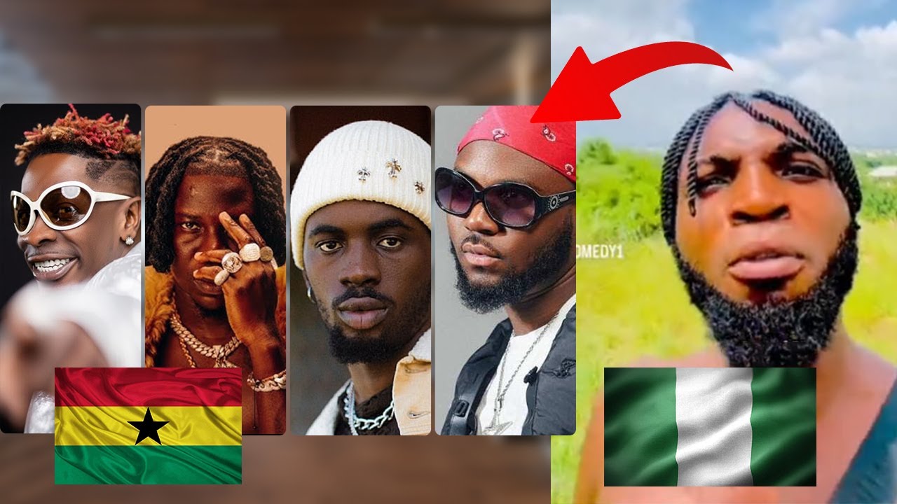 Hilarious! how Nigerian Comedian Elewure described Shatta Wale ...