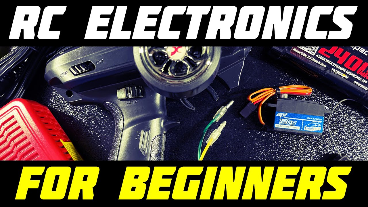 Beginner’s Guide to Tamiya RC Car Kit Electronics | ESC, Motor, Servo ...
