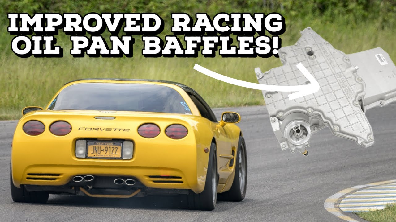 C5 CORVETTE OIL PAN BAFFLE INSTALLATION: Improved Racing - YouTube