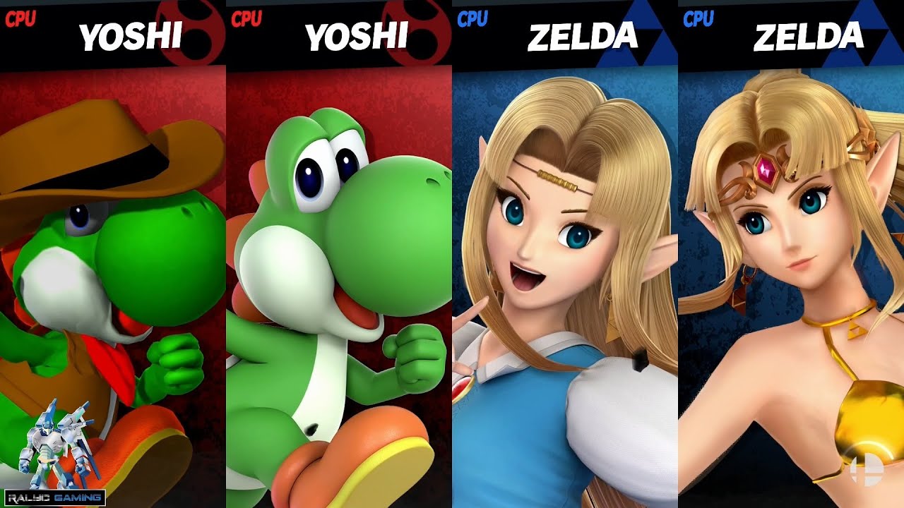 Cowboy and Horror Land Yoshi vs Casual Link to the Past and Golden ...