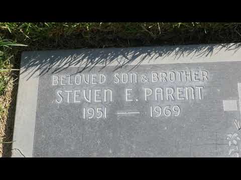 Steven E. Parent Grave Manson Murder Victim Queen of Heaven Cemetery ...