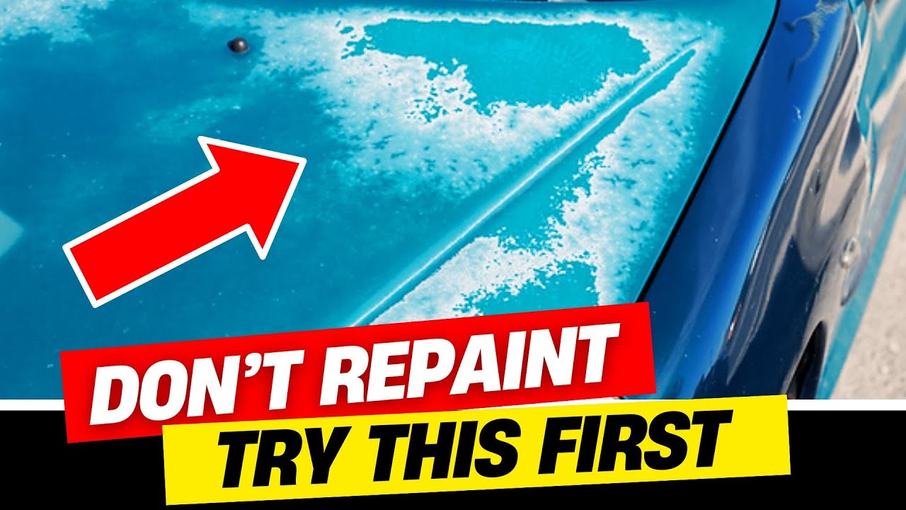 How to FIX Damaged Clear Coat on Your Car FAST! (No Repaint Needed) 🚗 ...