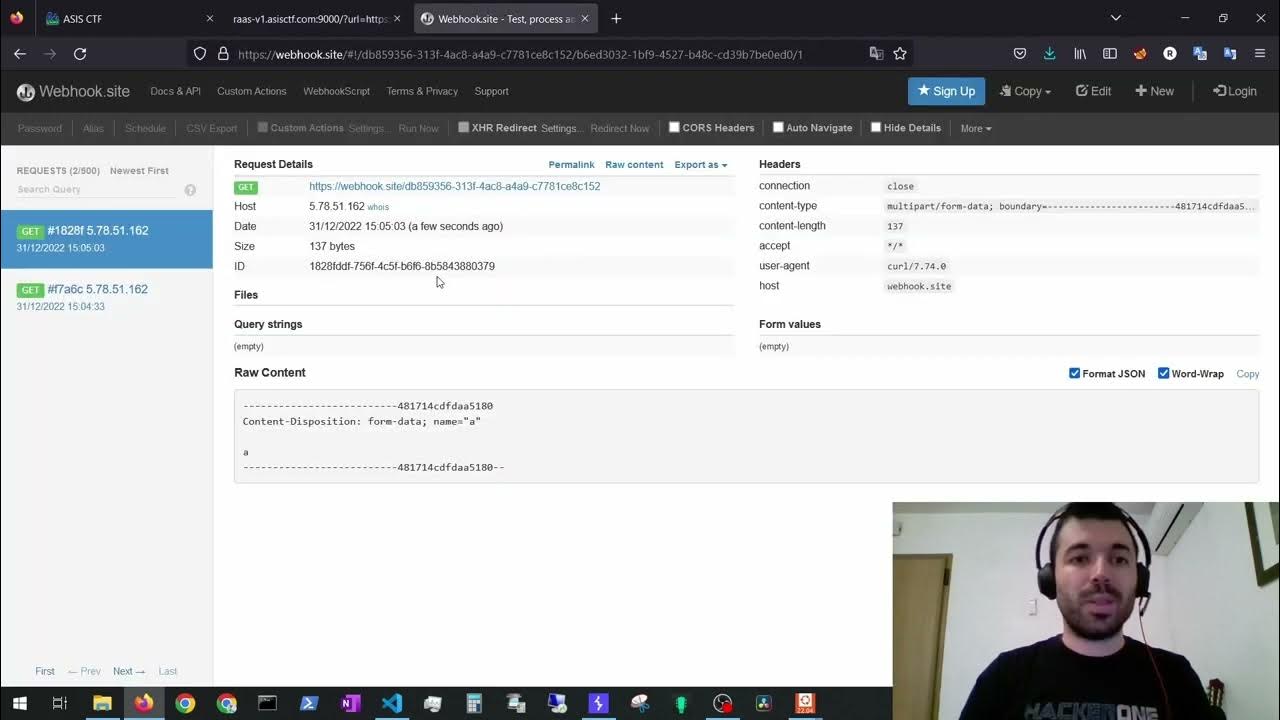 RaaS-v1 - Web Challenge Quick Writeup - ASIS CTF Finals 2022 - YouTube