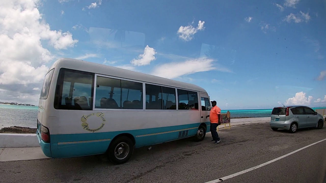 Riding a public bus in Nassau, Bahamas - YouTube